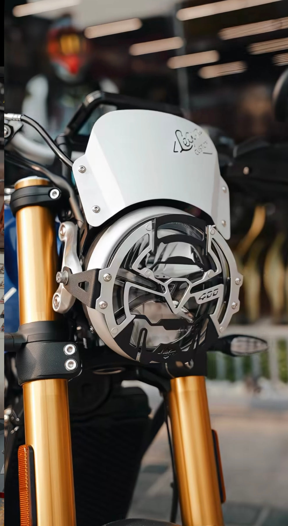 Aluminium Windscreen For Triumph Speed 400 & Scrambler 400 X – MotoCo