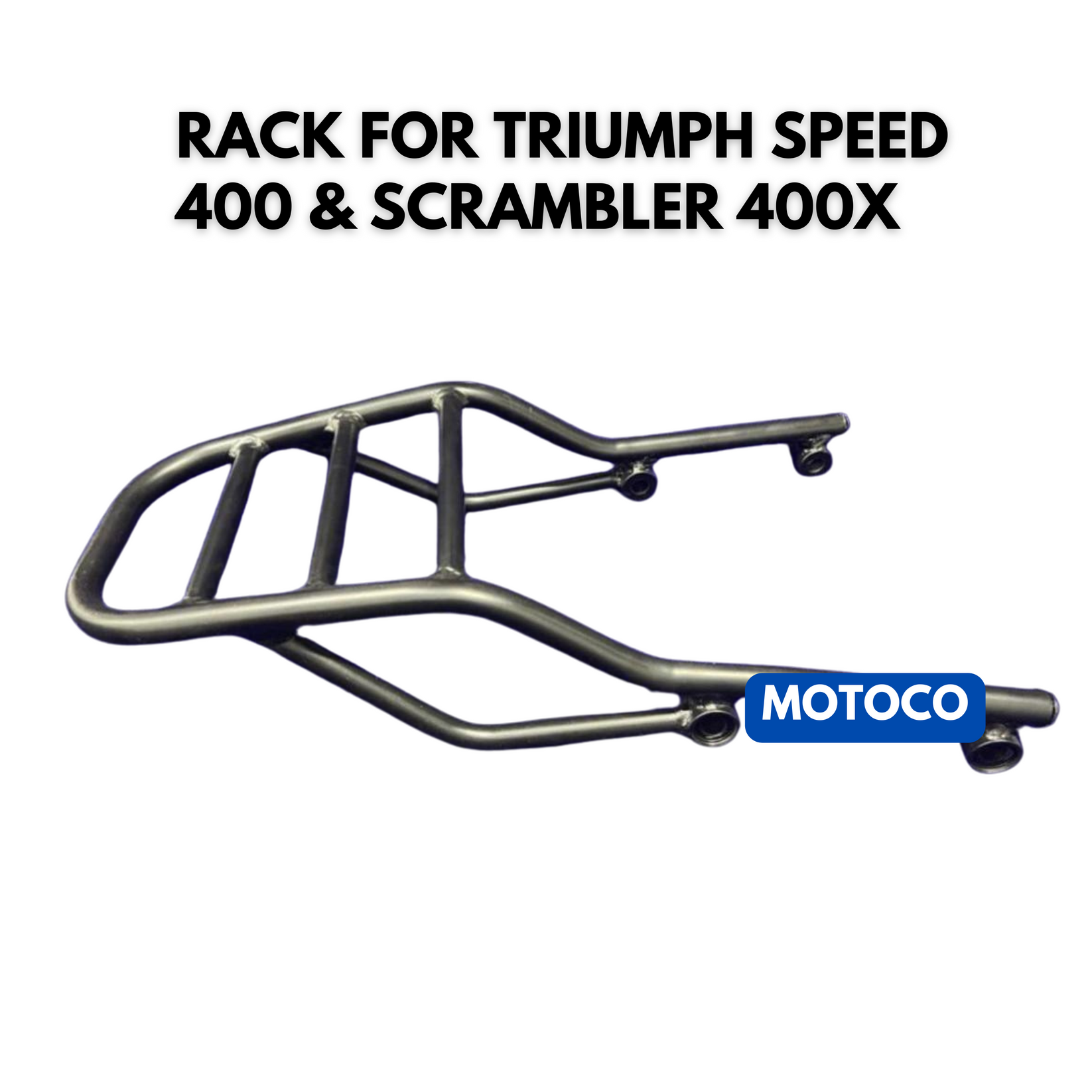 Rack For Triumph Speed 400 & Scrambler 400X – MotoCo