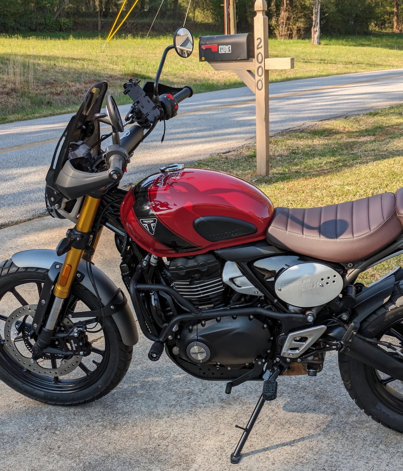 Smoked Windscreen For Triumph Speed 400 and Scrambler 400x – MotoCo