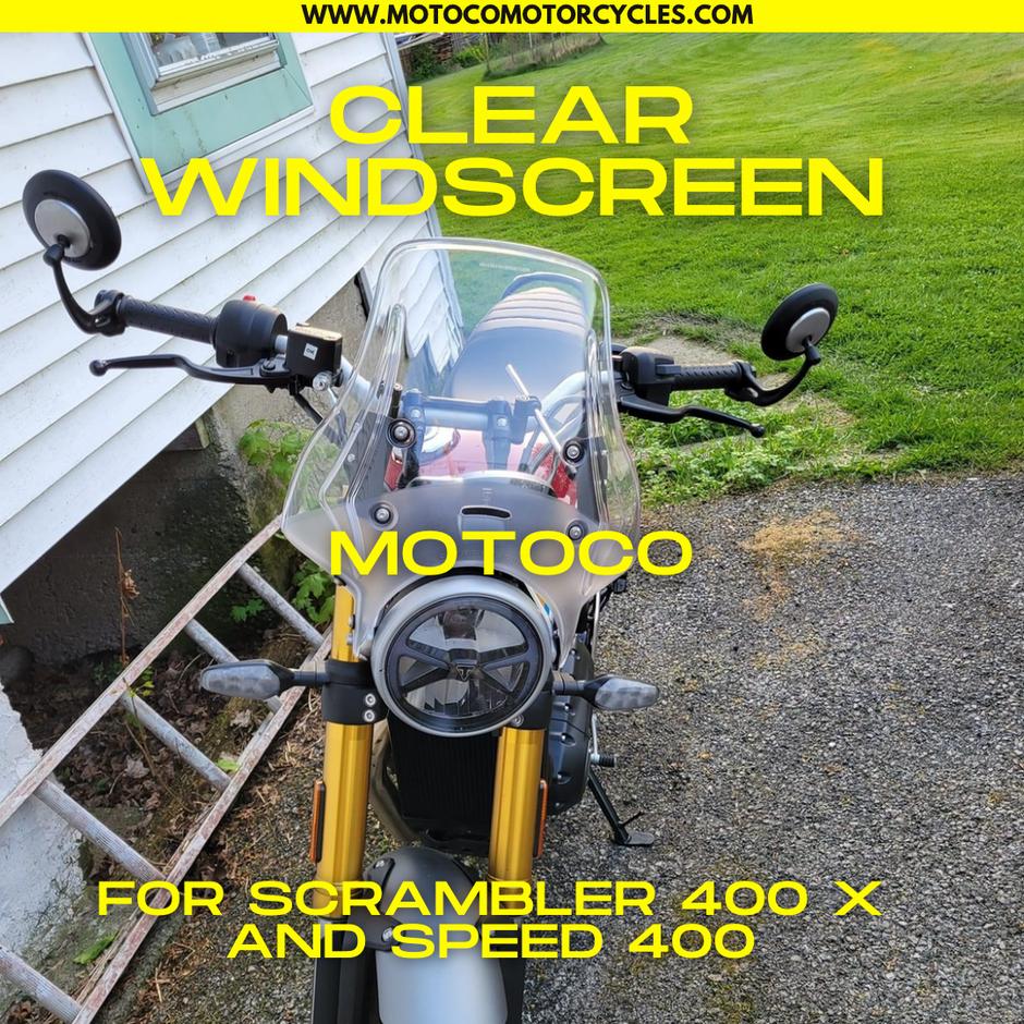 Speed 400 & Scrambler 400 Accessories – MotoCo
