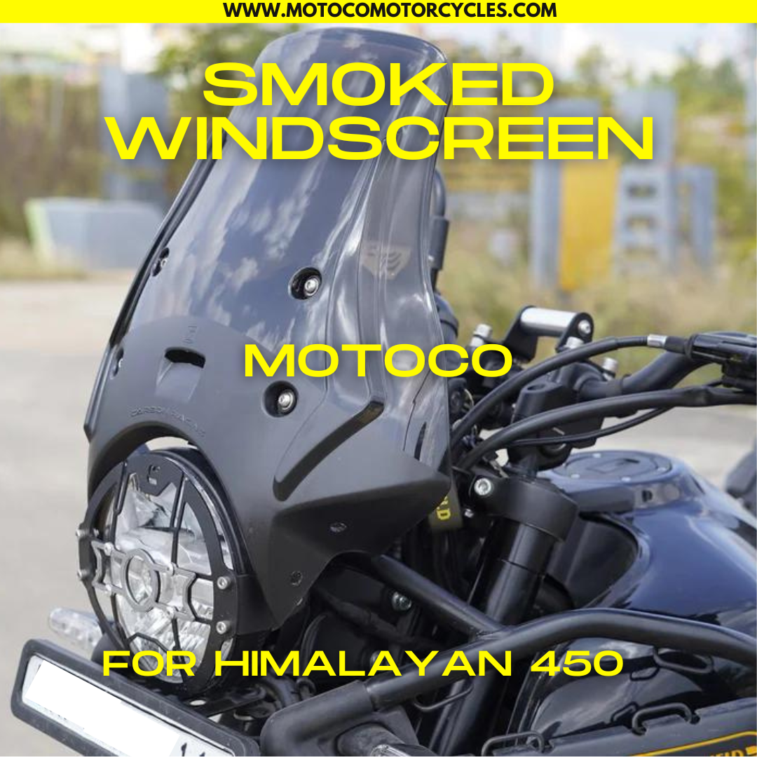 Smoked Windscreen For Himalayan 450 – MotoCo