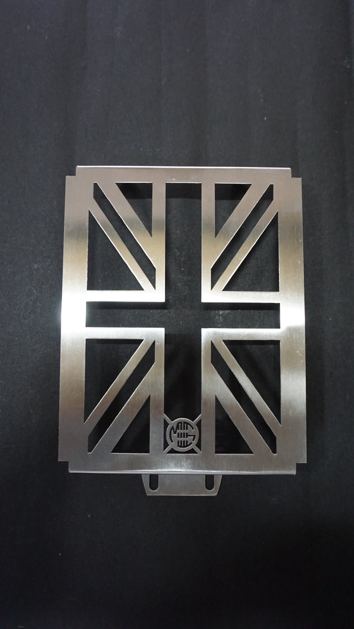 Chrome Radiator Grill Compatible For Royal Enfield Interceptor 650 / C ...