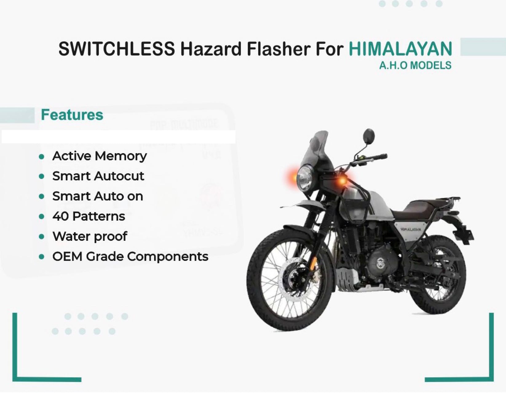 Hazard Flasher For Himalayan ( 2021- ) – MotoCo